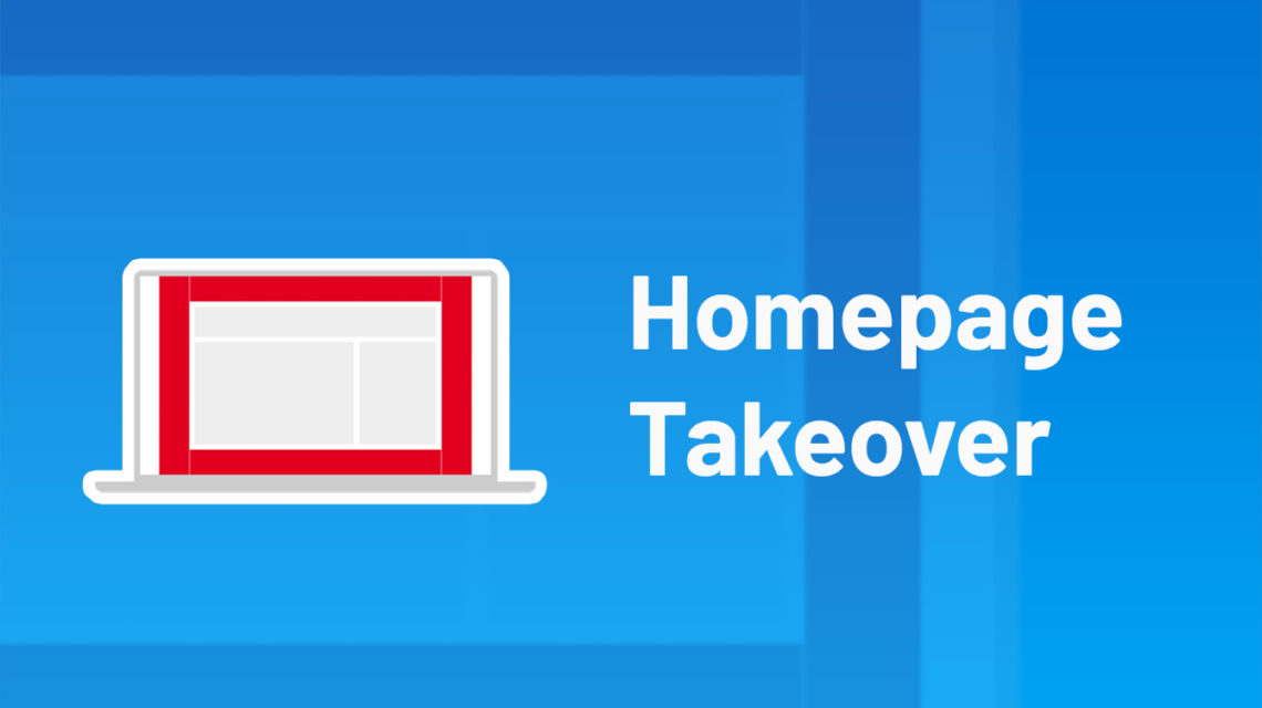 Homepage Takeover (Takeover Ad) - BannerBüro - HTML5 Banner Agentur in ...